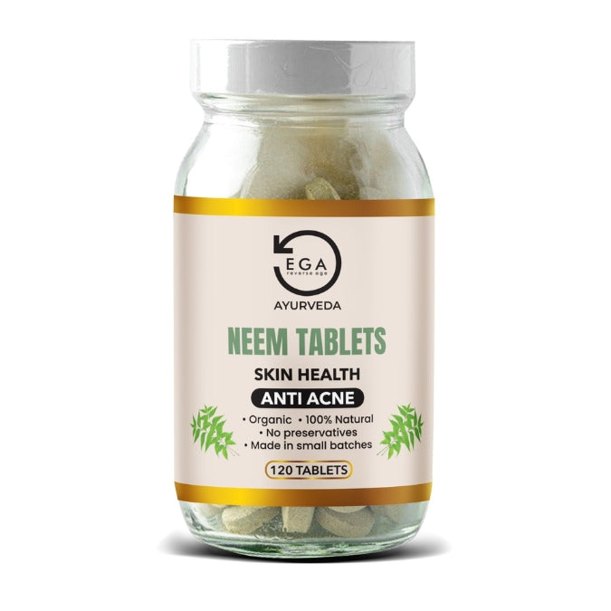 Organic Neem Tablet | Anti-Acne | Healthy Skin | EGA
